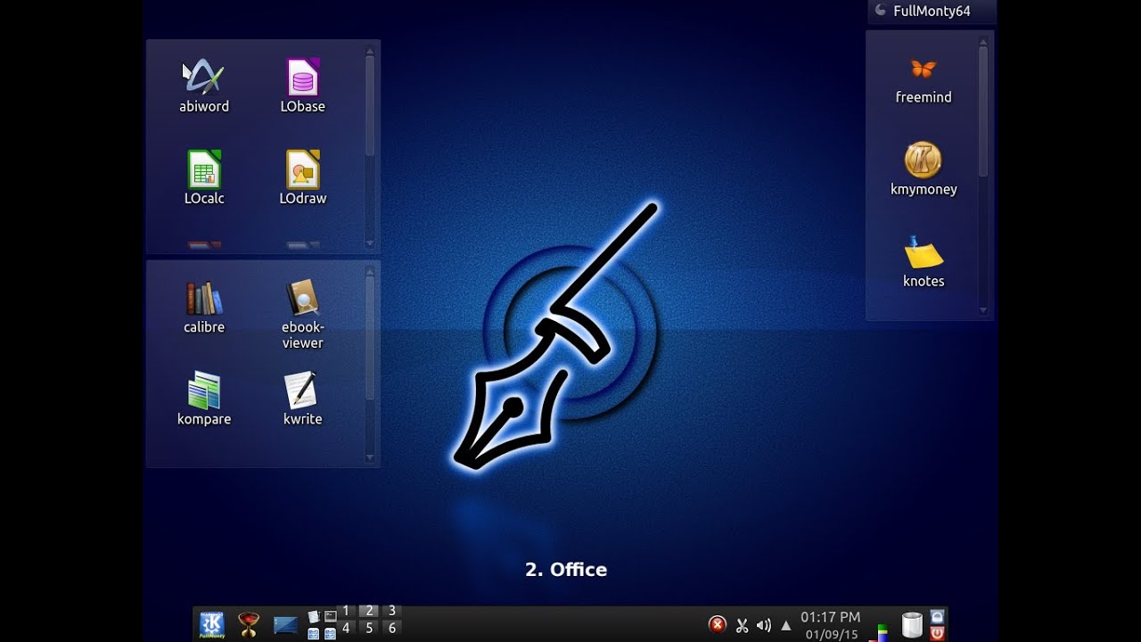 PcLinuxOS 64 KDE “FullMonty” 2014.12. - YouTube