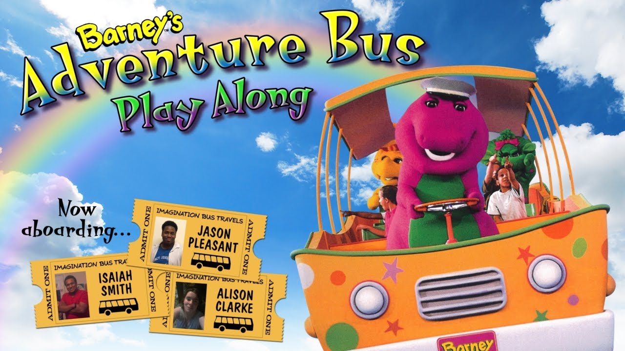 Barney adventure bus part 1 - rekabound