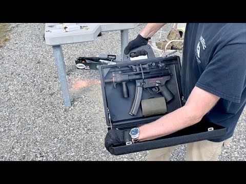 HK MP5K Operational Briefcase — Machine Gun Briefcase Part 2 - YouTube