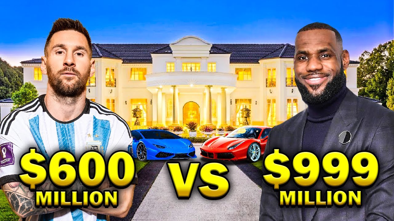 Life Style WAR | Lebron James VS Lionel Messi - YouTube