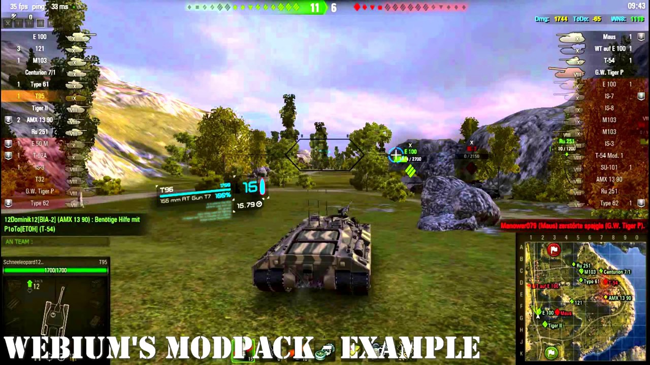 World of Tanks BEST MODPACKS of 2017 - YouTube