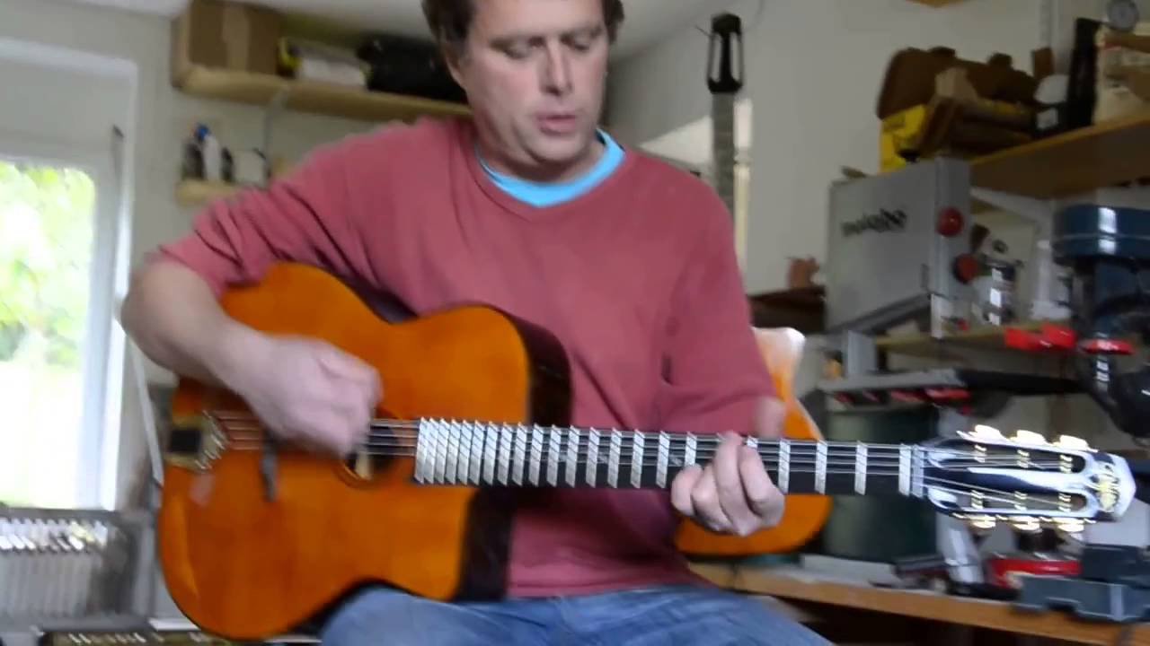 Irene's GJ Adventures 132: Cyril Gaffiero Luthier Singing. - YouTube