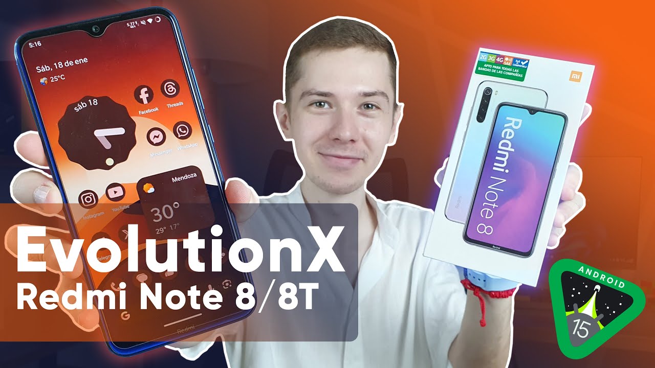 La MEJOR ROM para tu Redmi Note 8 y 8T del 2019 - EvolutionX ROM ...
