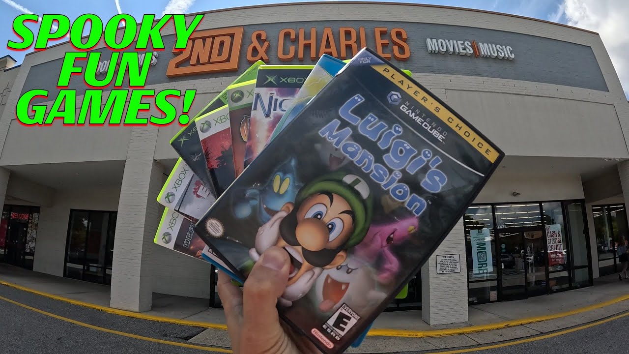 Buying Spooky Retro Video Games for Halloween! - YouTube