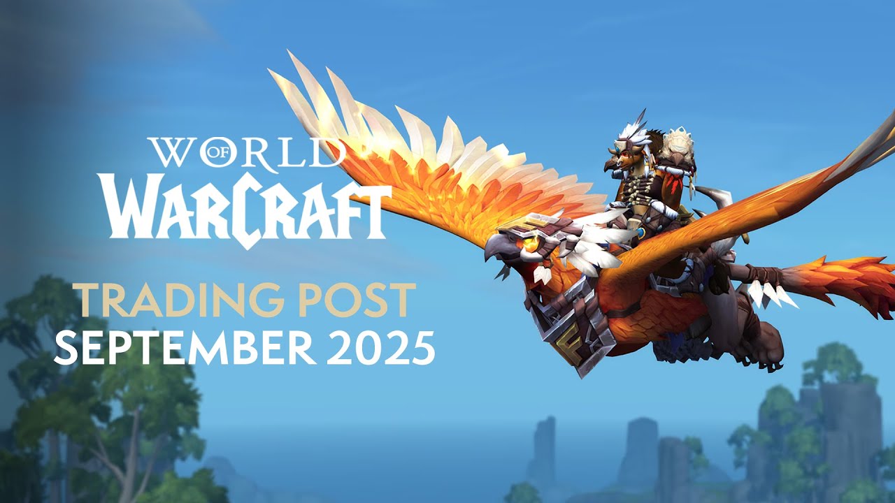 WoW Trading Post Rewards - September 2025: Dwarf-Themed Mounts ...