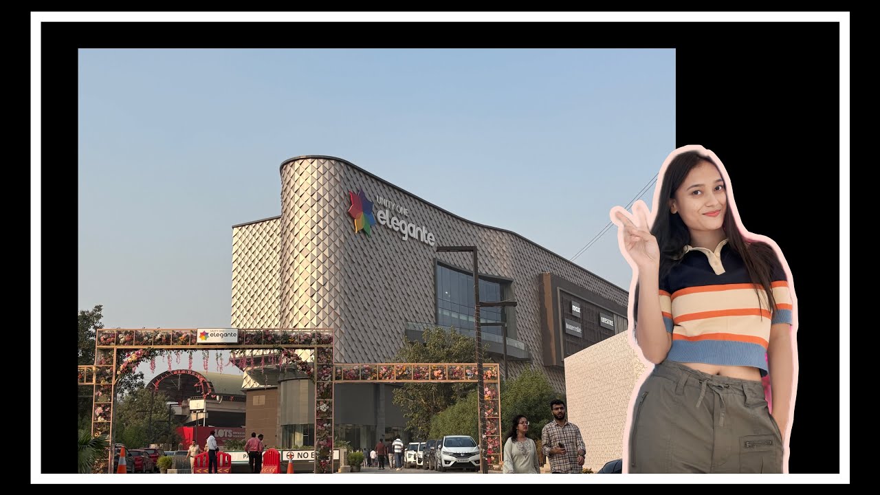 Unity One Elegante mall NSP!😍 New mall in delhi ! - YouTube