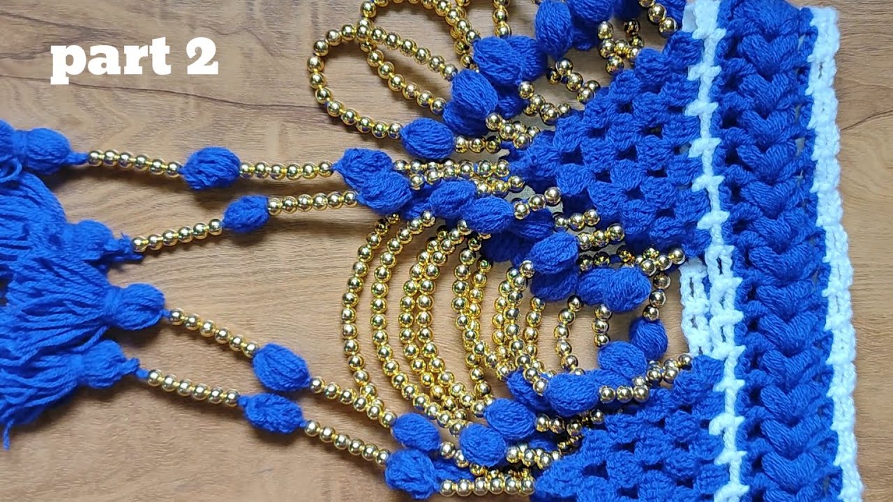 How to make gate jhalar design💯 ️ l how to make toran at🏠 home l moti ...