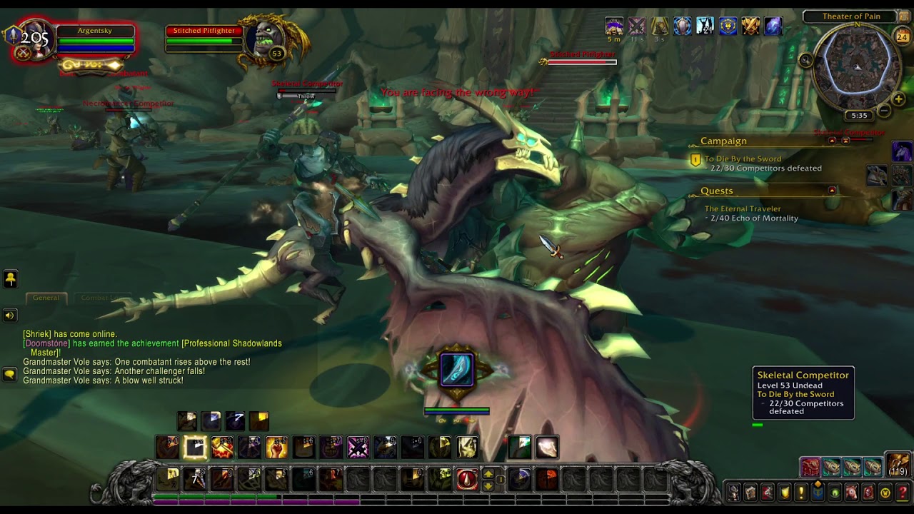 World of Warcraft: Shadowlands: Champion of Pain - YouTube