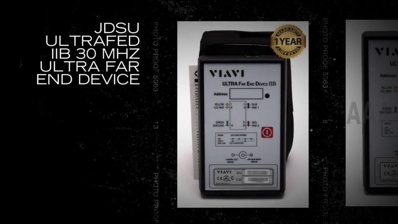 JDSU UltraFED IIB 30 MHz Ultra Far End Device - YouTube