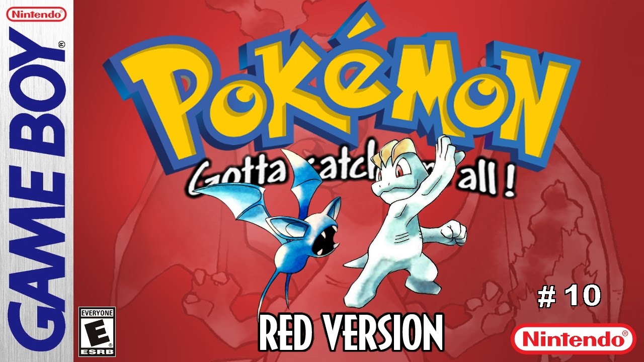 POKEMON RED Walkthrough Gameplay | Part 10: How to get Through Rock ...