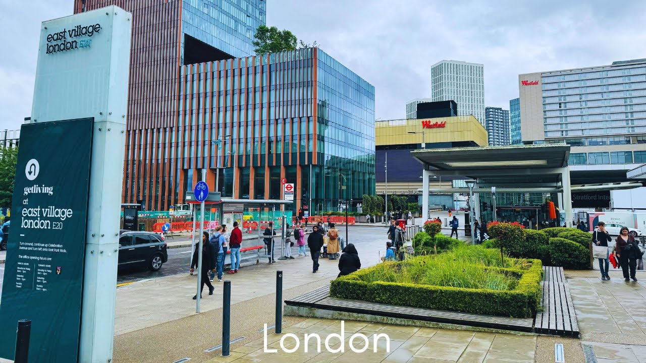 East London Walking Tour | New Stratford Is So Different To Old ...