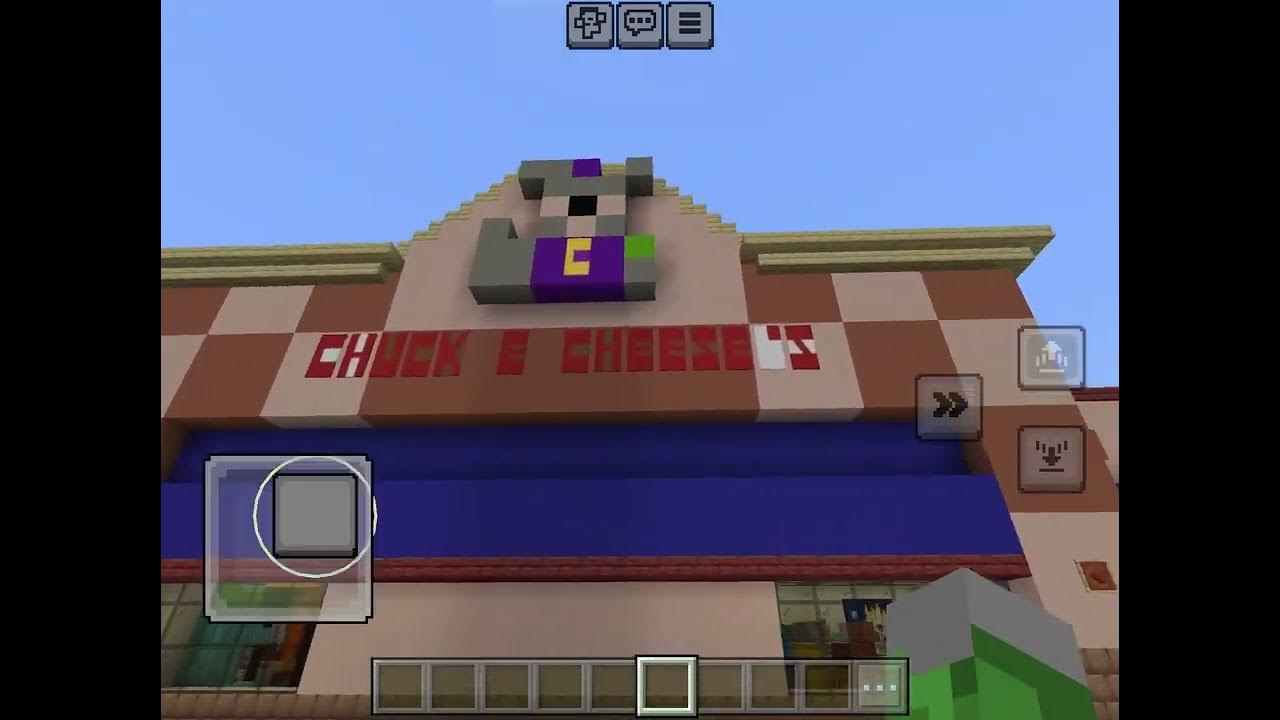 Chuck E Cheese Minecraft Showcase Phase 4 With 3 Stage Youtube