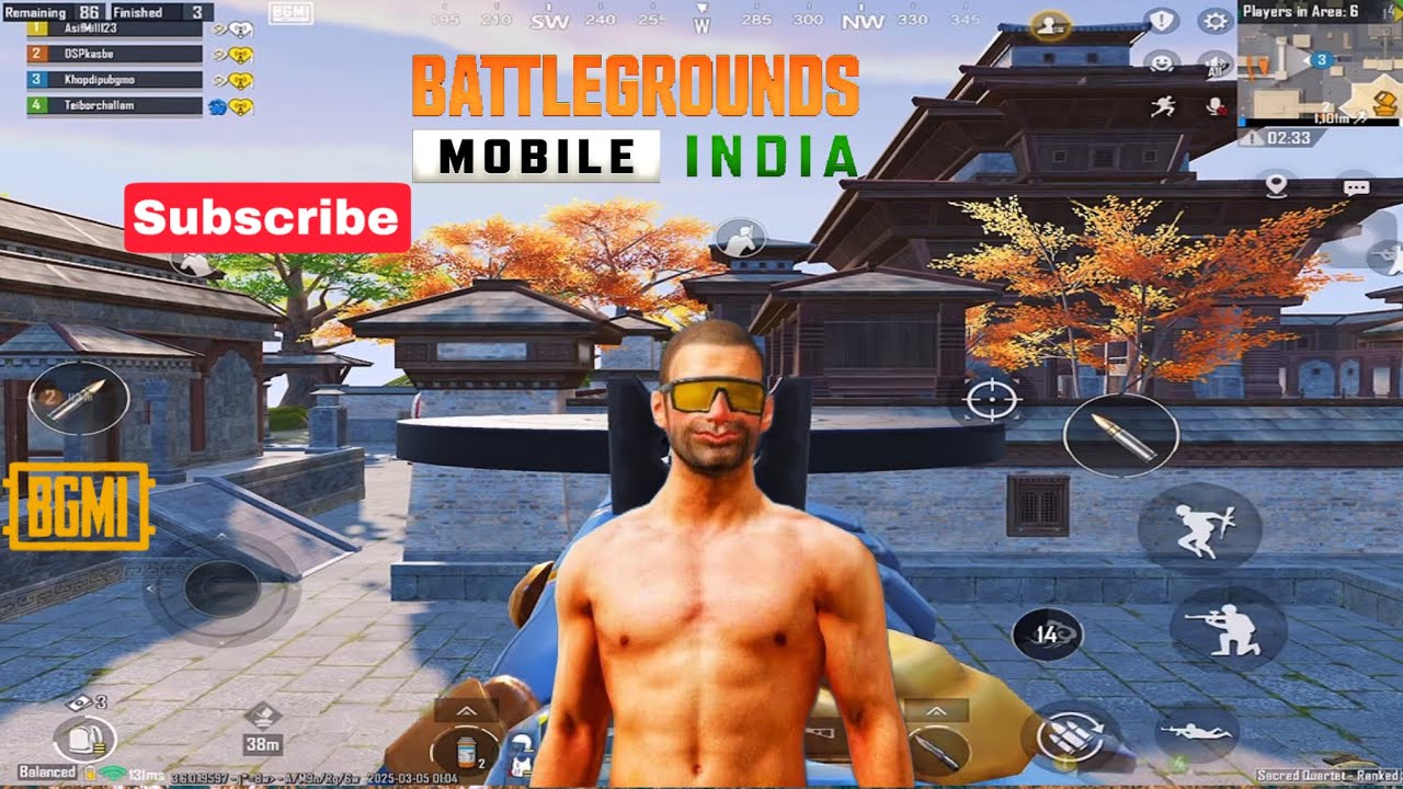 Iconic DP POWER CLOSE RANGE | RUSH GAMEPALY IN ERANGLE | BGMI RUSH ...