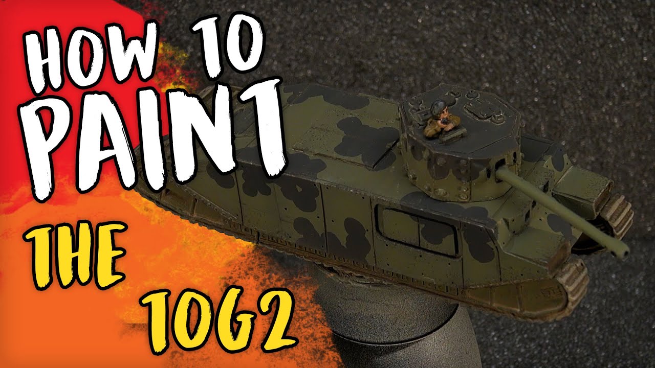 TOG2 Heavy Tank Painting Tutorial | Flames Of War - YouTube