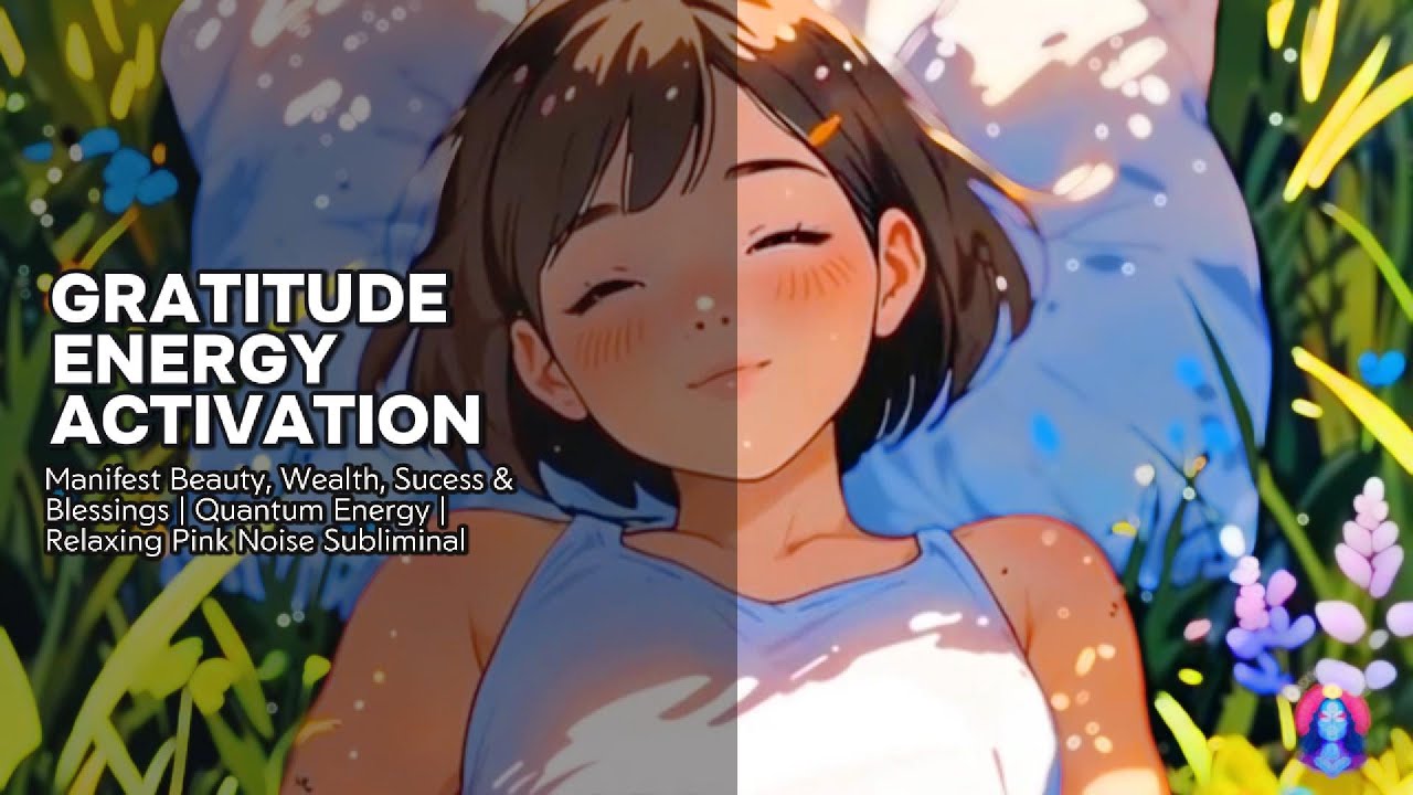 Gratitude Energy Activation | Relaxing Pink Noise | 𝑸𝒖𝒂𝒏𝒕𝒖𝒎 𝑬𝒏𝒆𝒓𝒈𝒚 𝑺𝒖𝒃𝒍𝒊𝒎𝒊𝒏𝒂𝒍 - YouTube