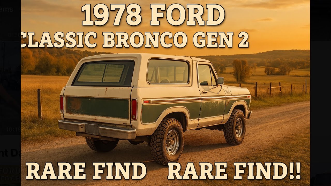 1978 Ford bronco XLT generation 2 for the bronco family, beautiful Rust ...