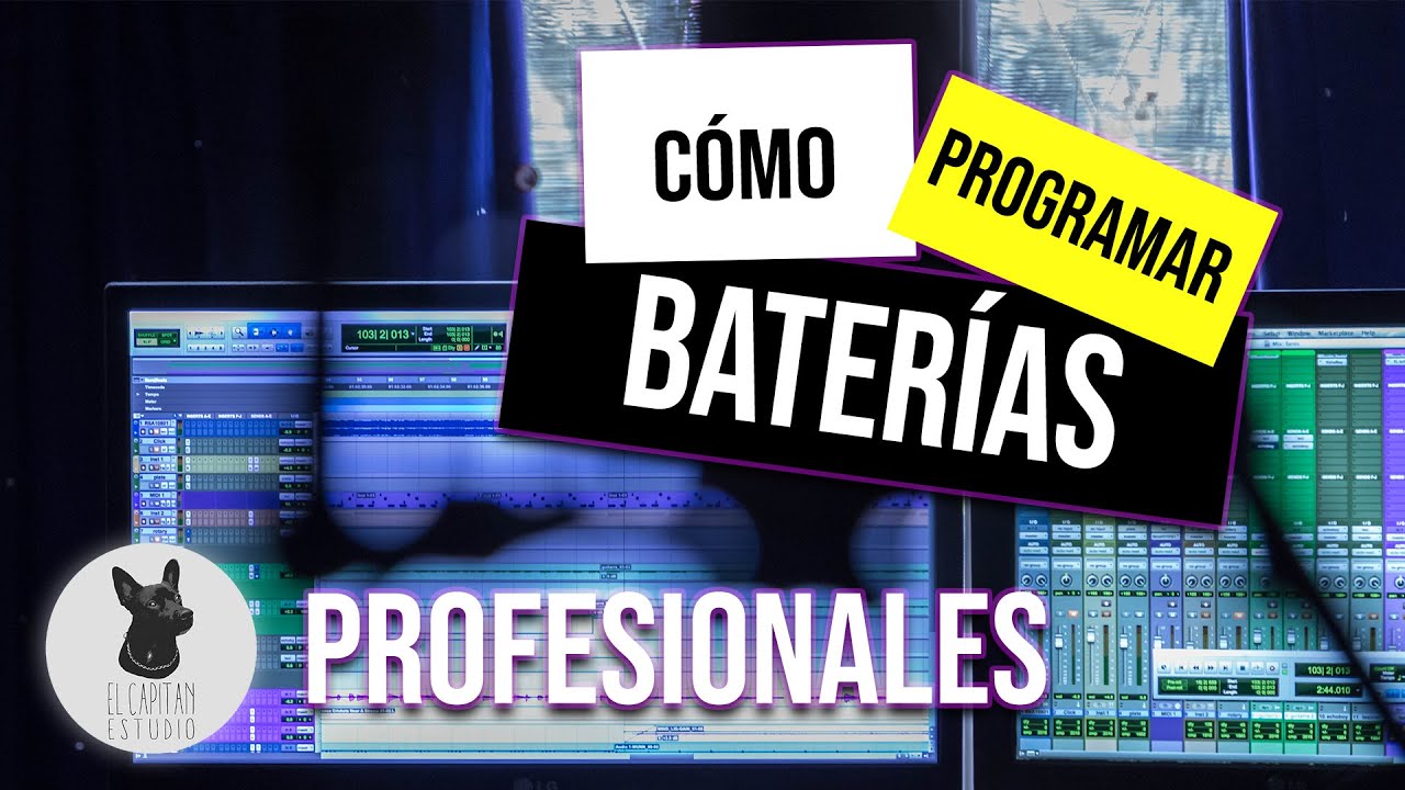 Cómo programar BATERIAS (Simple, fácil y rápido) + LIBRERÍA GRATIS | Pro Tools | El Capitán ...