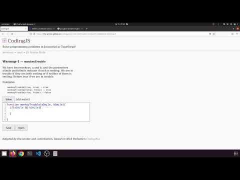 Codingjs solutions Warmap-1 1-5 - YouTube