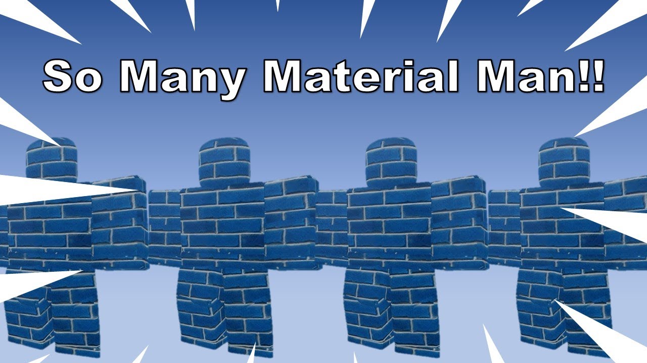 So many material man - YouTube