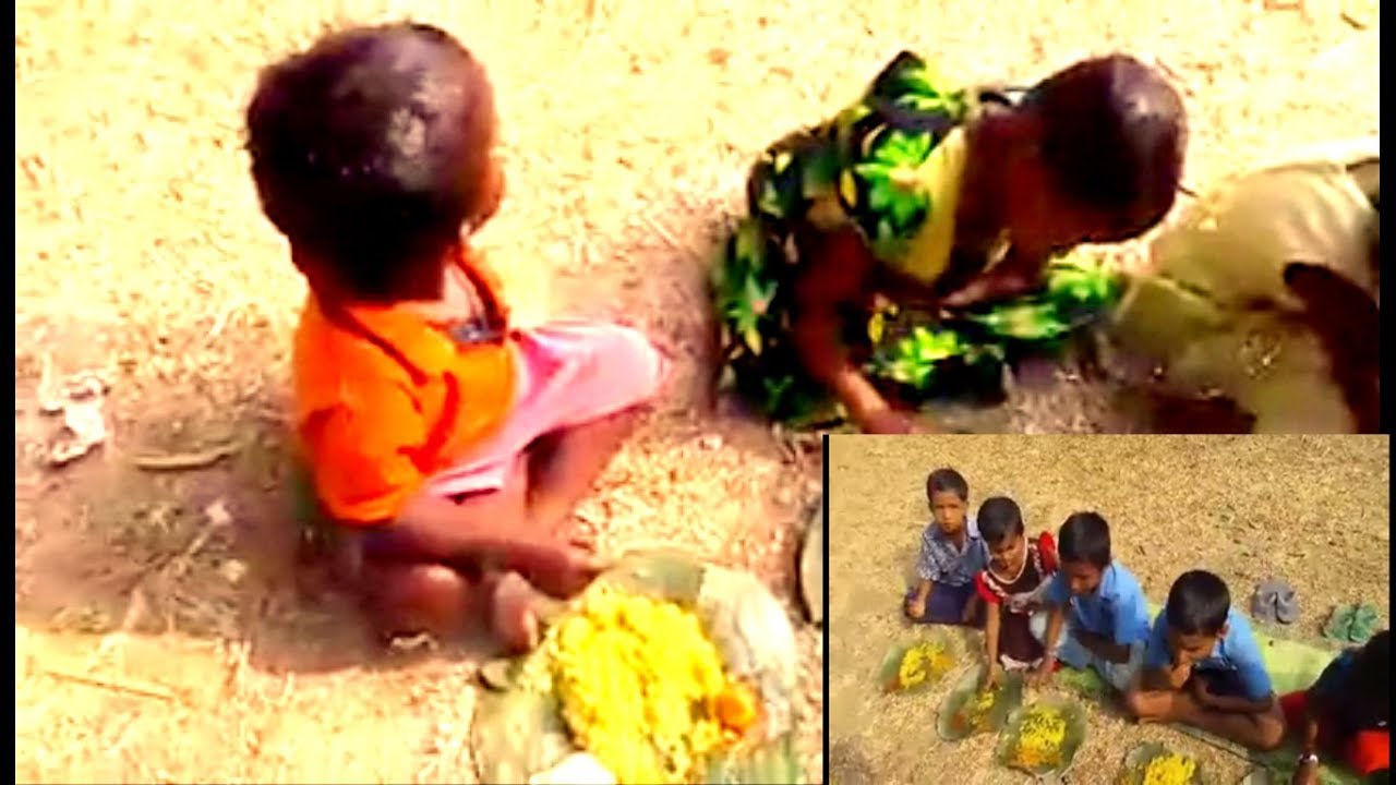 kids picnic / poor kids Eating Together / Cooking For Kids Picnic at ...