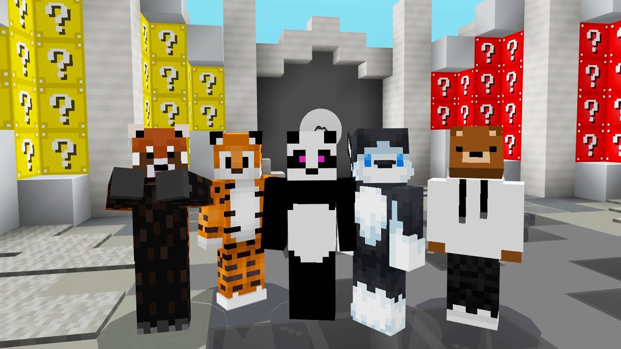 PRIMUL LUCKY BLOCK RACE CU TOATA ECHIPA RACHETA! - YouTube