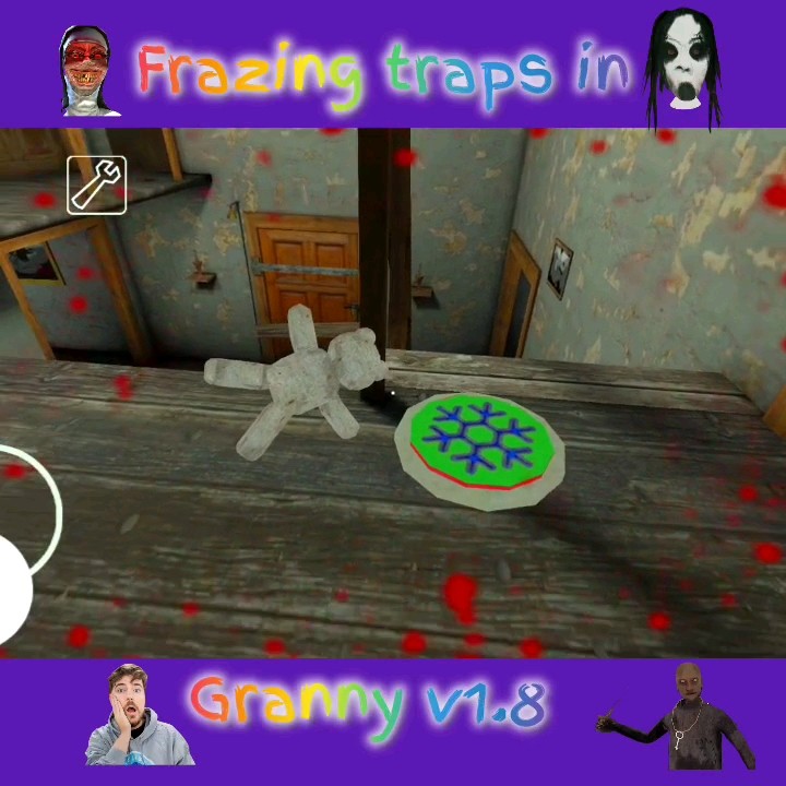 frazing traps in granny v1.8 game #shortvideo #granny #gaming - YouTube