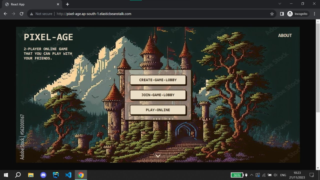 PIXEL-AGE : A Browser-based Online Multiplayer Game - YouTube