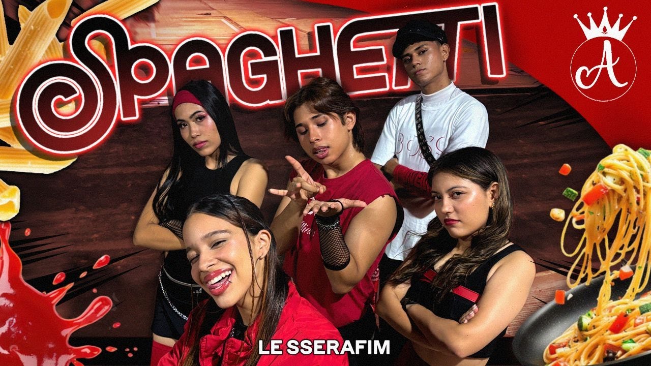 [ KPOP IN PUBLIC | COLOMBIA ] LE SSERAFIM (르세라핌) 'SPAGHETTI' DANCE ...