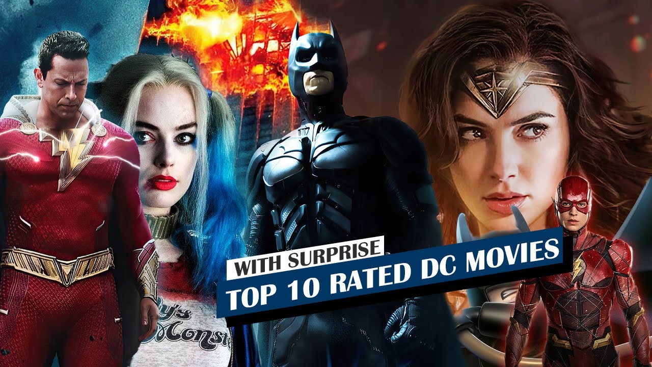 Top 10 highest rated DC movies of all time - YouTube