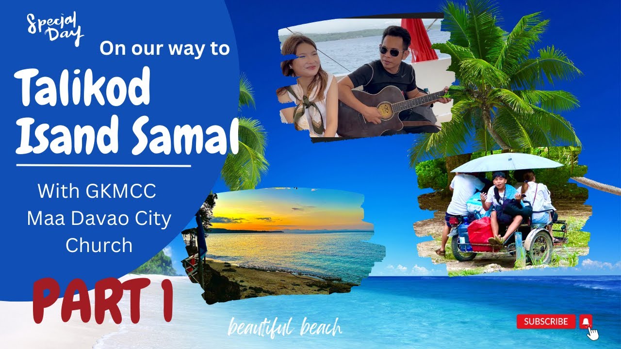 On Our Way to Talikod Island Samal, Philippines - Part 1 - YouTube