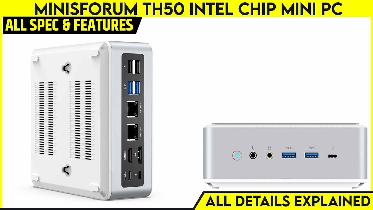 MINISFORUM TH50 Intel Chip Mini PC Launched With Tiger Lake Core i5 ...