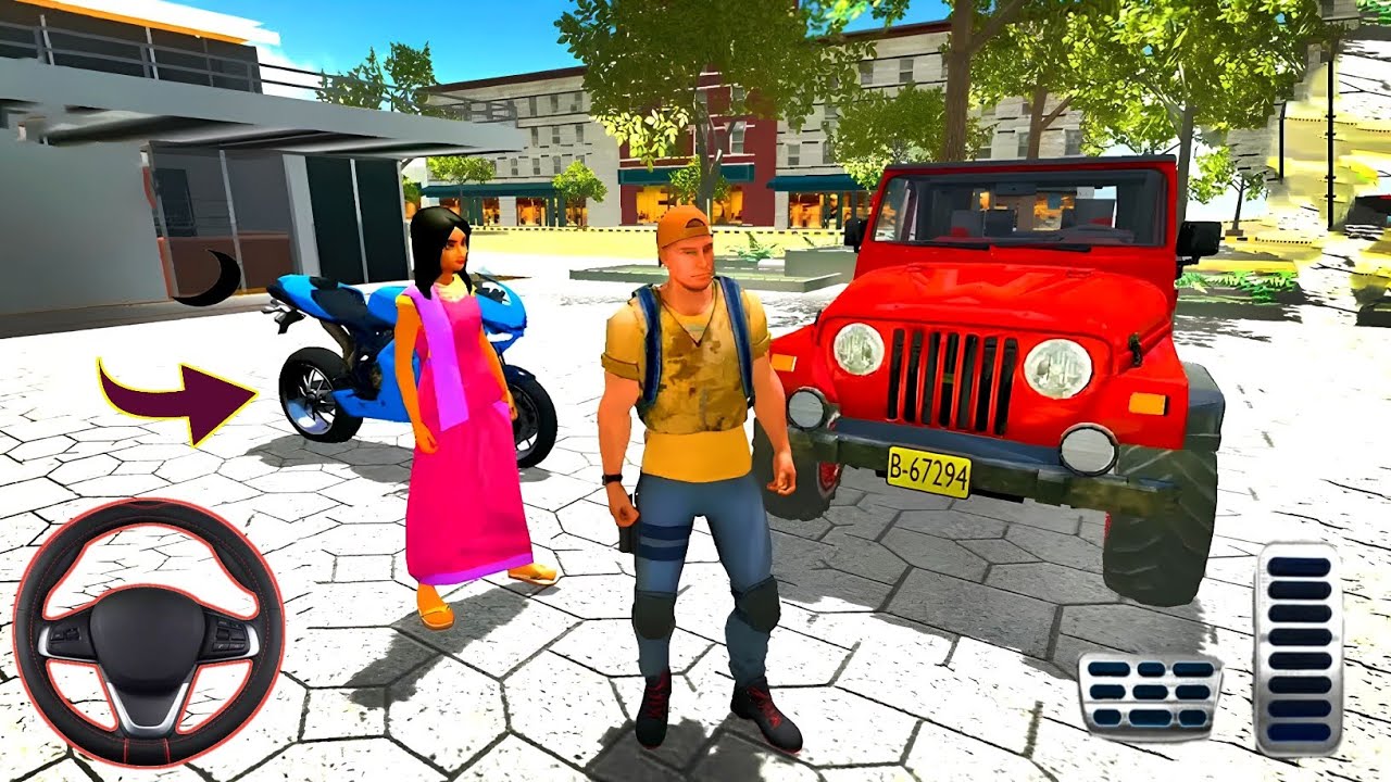 Indian Heavy Car Driving Simulator 14 February love game - Android ...