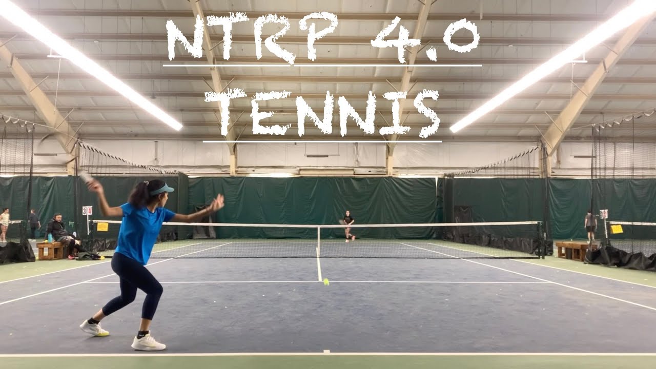 NTRP 4.0 Tennis - Women's Singles and backup camera edition - YouTube