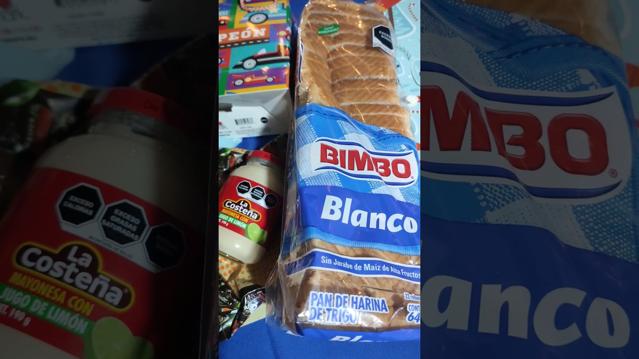 Regalo de cumpleaños pan Bimbo y Mayonesa, mientras sea con cariño todo ...