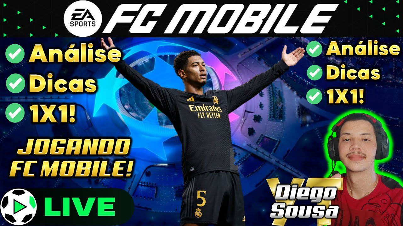 🔴 FC MOBILE AO VIVO 🔴 | MUITAS NOVIDADES NO FC MOBILE 🔥 | ANÁLISE ...