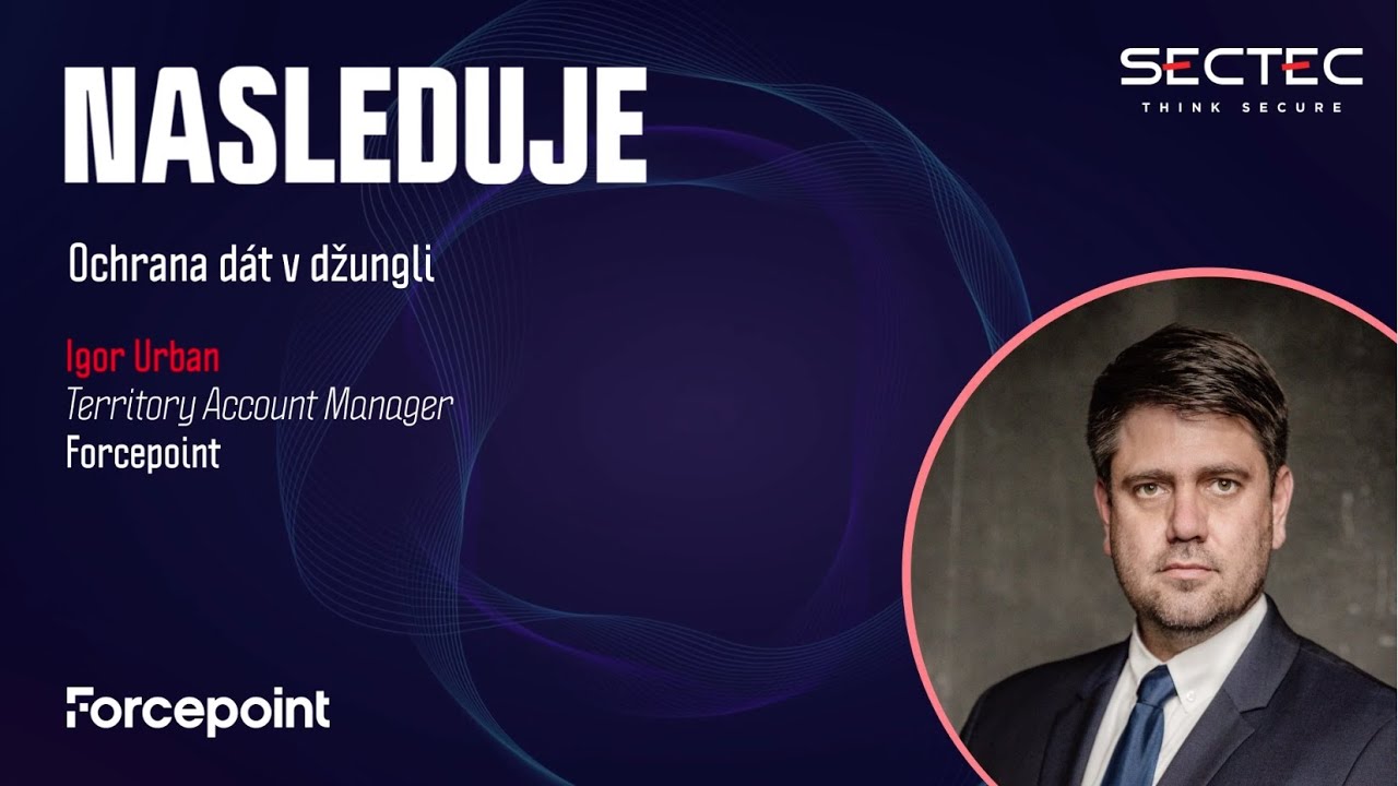 Ochrana dát v džungli - Igor Urban, #sectecsecurityday2024 - YouTube