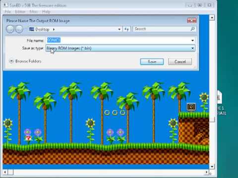 sonic hacking tutorials - how to change the file format - YouTube