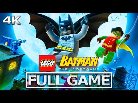 LEGO BATMAN: THE VIDEOGAME Full Gameplay Walkthrough / No Commentary【FULL GAME】4K 60FPS Ultra HD