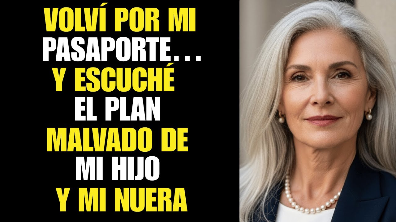 Volví Por Mi Pasaporte… Y Escuché El Plan Malvado De Mi Hijo Y Mi Nuera ...