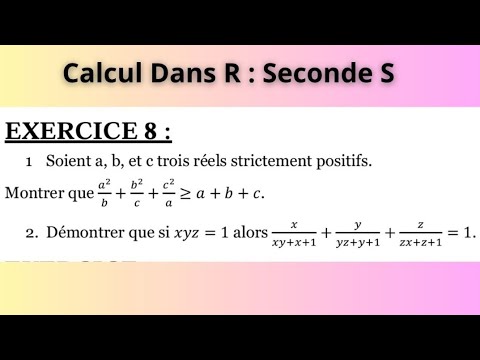 ( Maths / 2nde S ): Exercice corrigé sur Calcul dans R dans ...