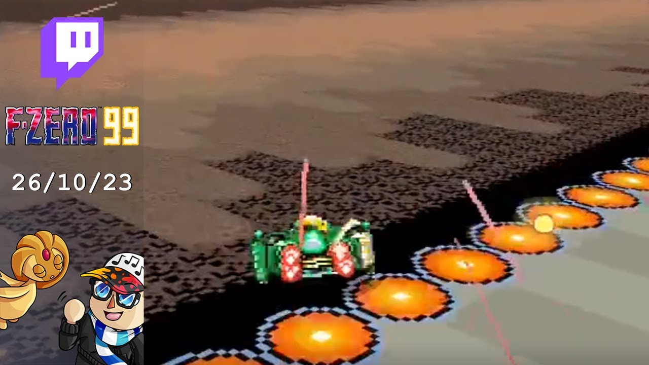 F-Zero 99: Below average racer tries to win a Race (26/10/23) - YouTube