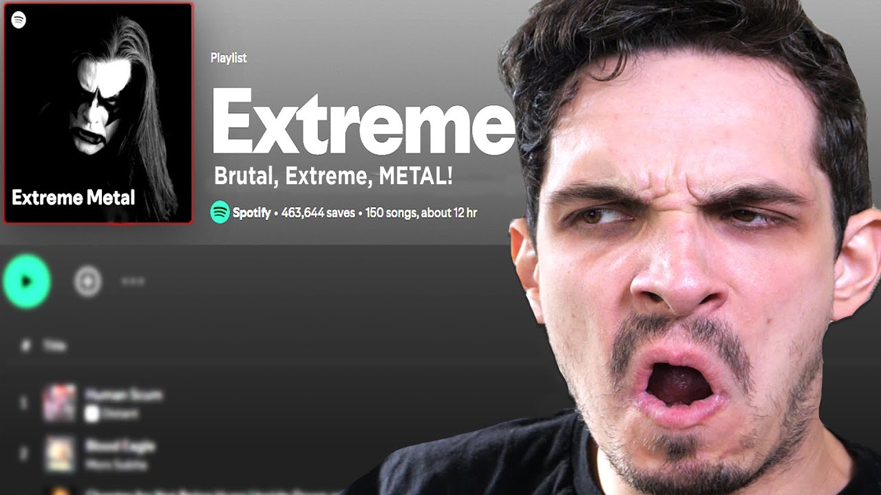 Metalhead Discovers "EXTREME METAL" - YouTube