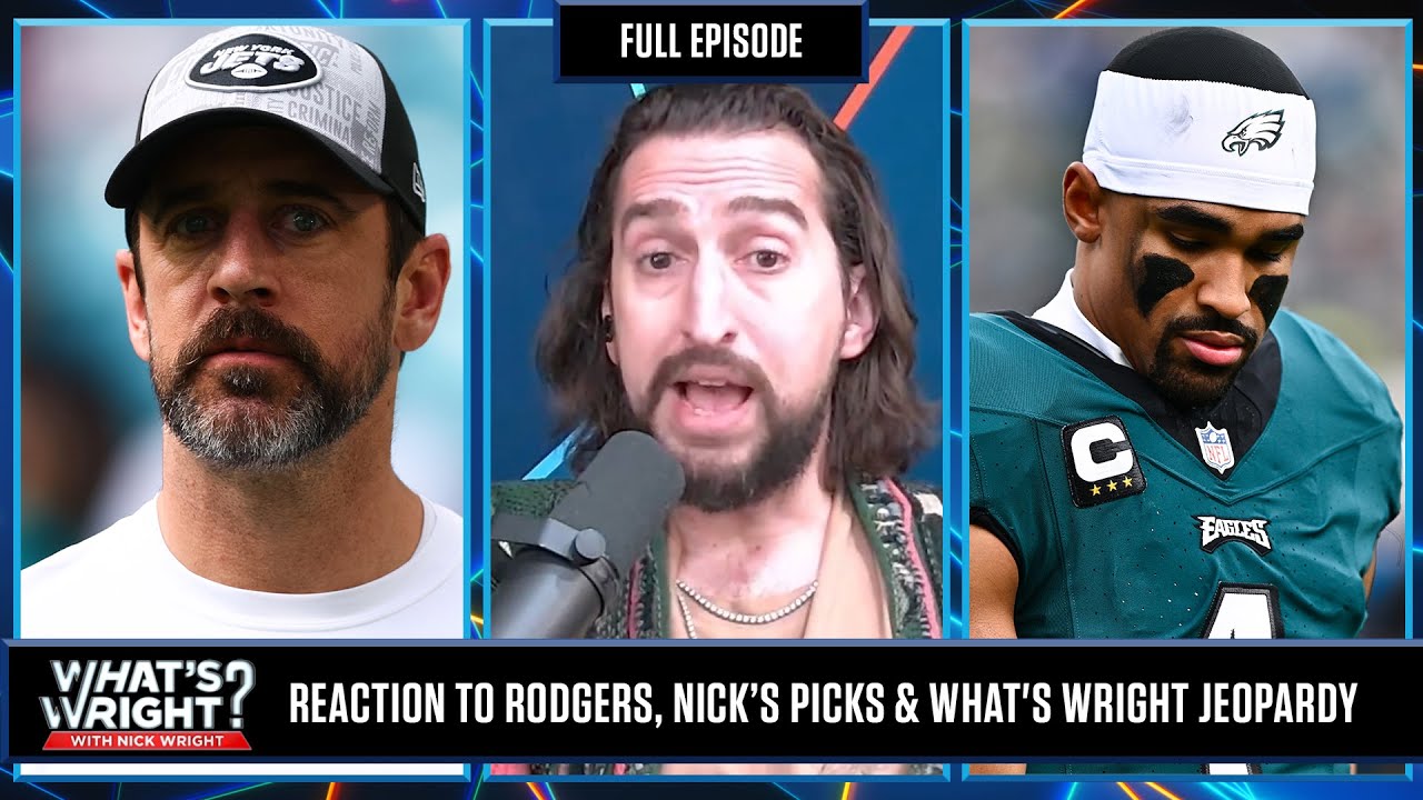Reaction to Rodgers, Nick’s Picks & What's Wright Jeopardy | What's ...