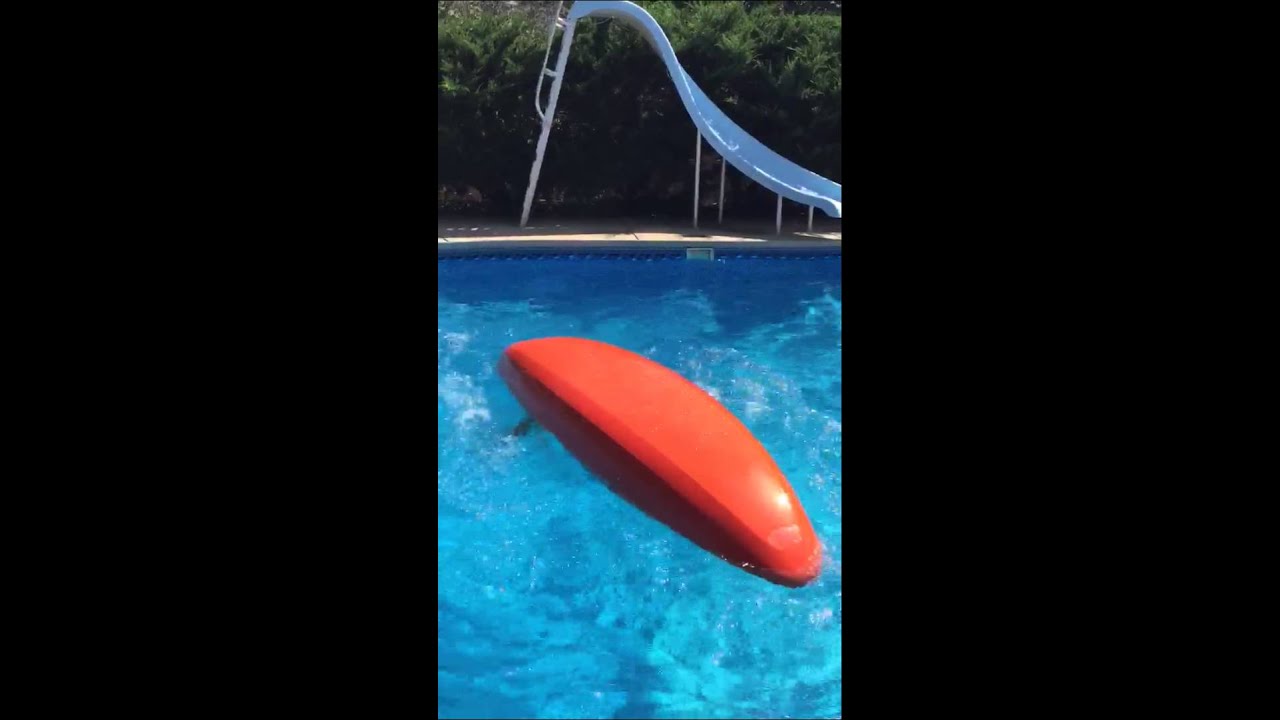 Hand Rolling a Liquid Logic Stomper 90 whitewater kayak - YouTube