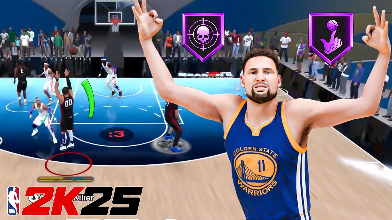 PRIME KLAY THOMPSON BUILD IS A PROBLEM ON 2K25! - YouTube