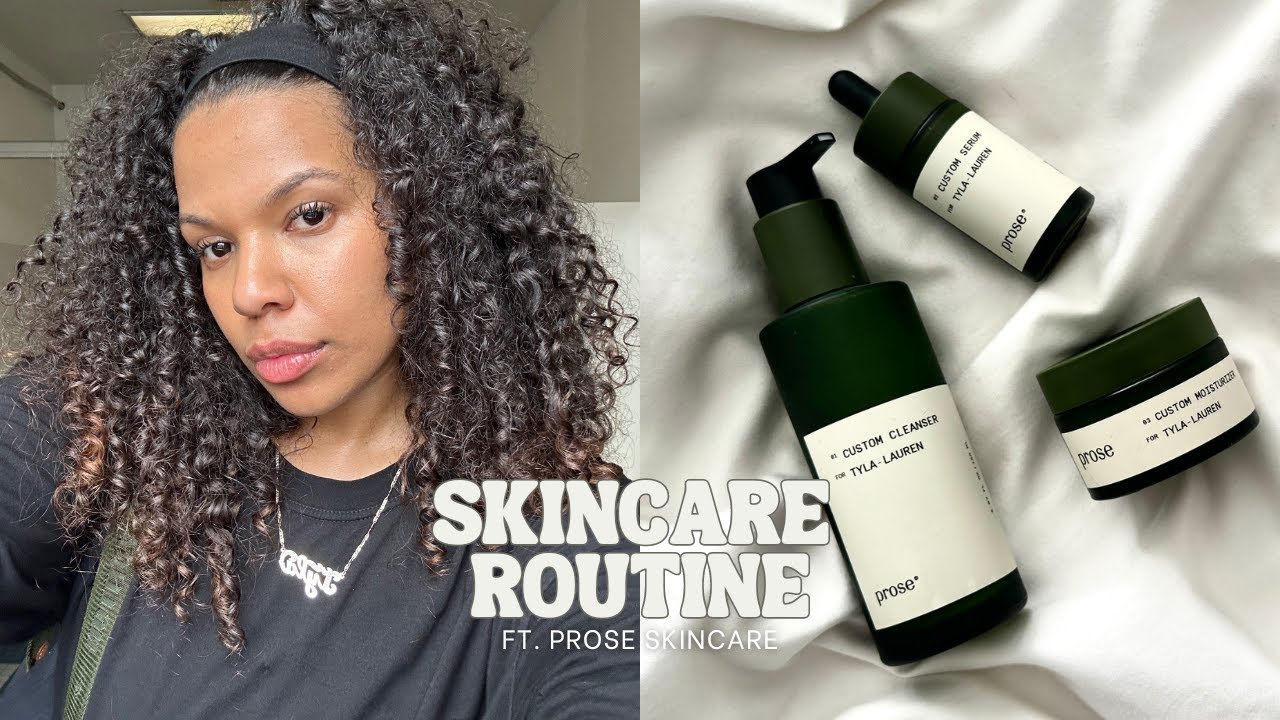Less is More: My Minimal Skincare Routine with Prose - YouTube