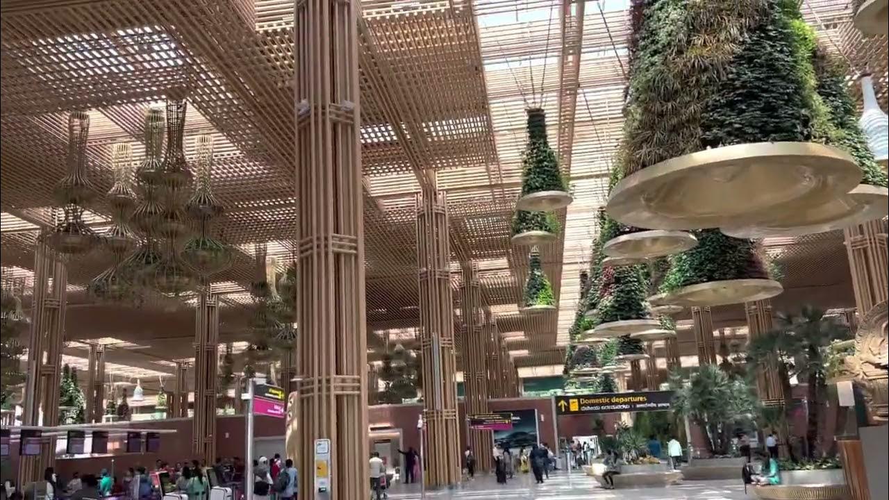 Inside new T2 terminal of Bangalore airport ️ ️ - YouTube