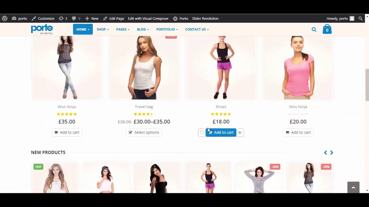 porto admin responsive html5 template - YouTube