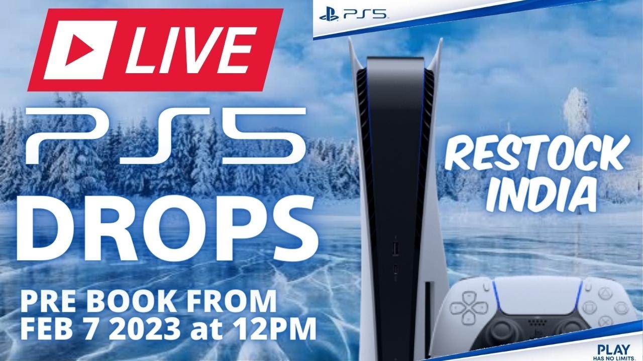 LIVE PS5 Drops SESSION For 7th FEB 2023, at 12pm for #ps5indiarestock # ...