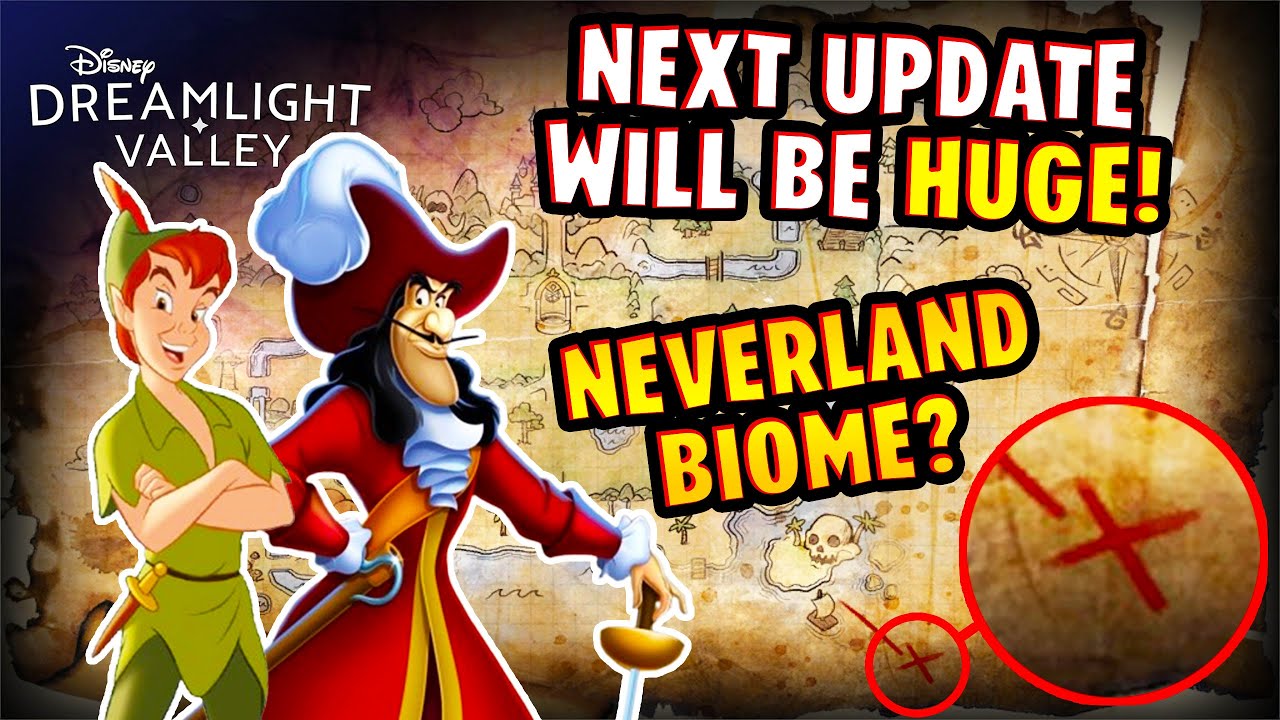 We Got Peter Pan UPDATE NEWS in Disney Dreamlight Valley. New Leaked ...